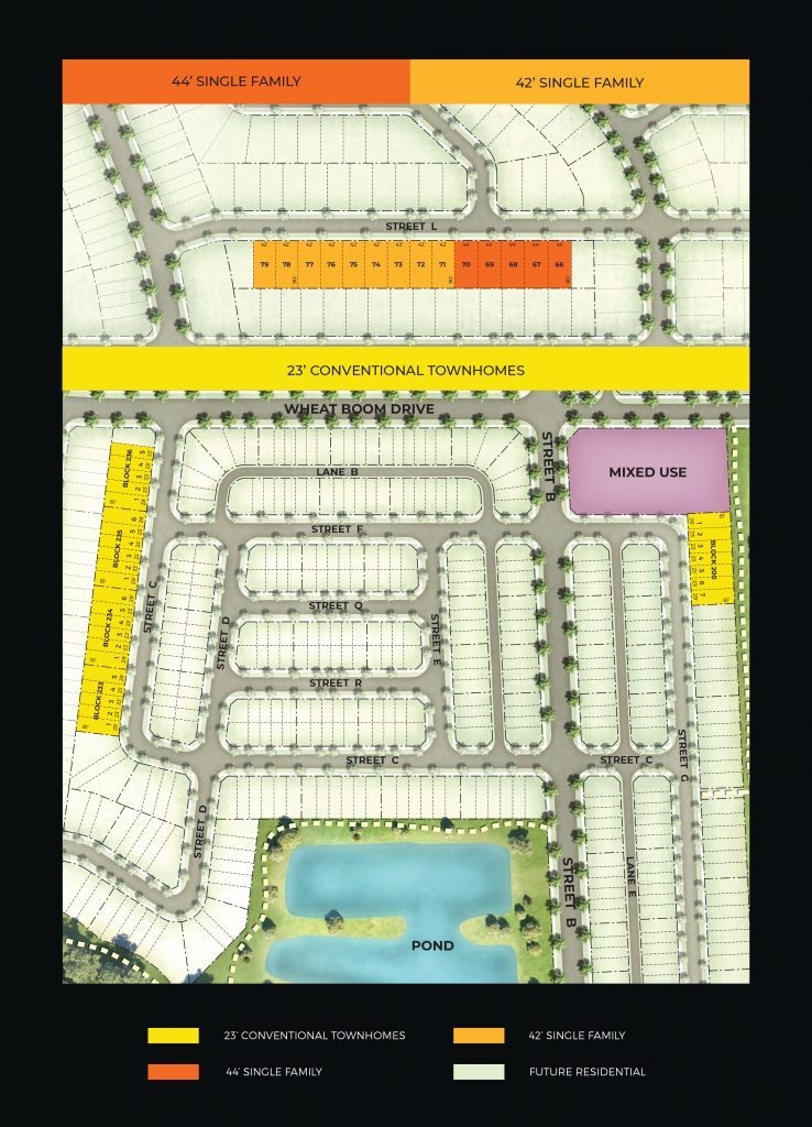 Site Plan | Luxury Community Development | Joshua Creek Montage